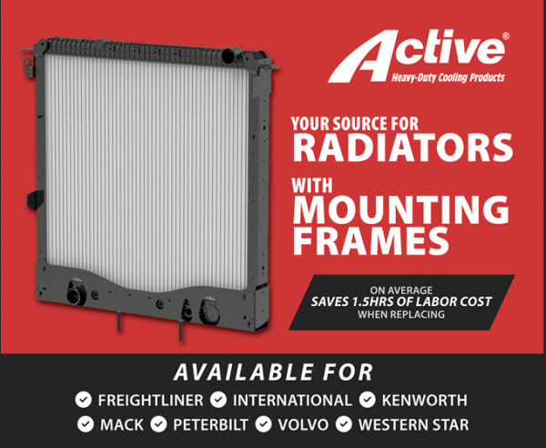 Your Radiator/ Charge Air Cooler / Condenser Supplier! - Active Radiator